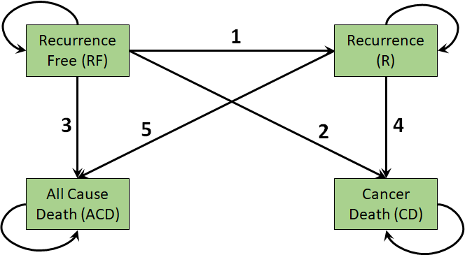 11 Continuous time multistate models – R for Health Technology Assessment